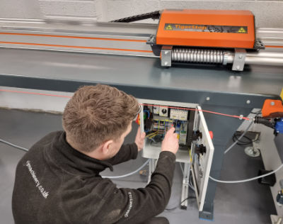 TigerStop – Stop and Push Feed System – from R&J Machinery